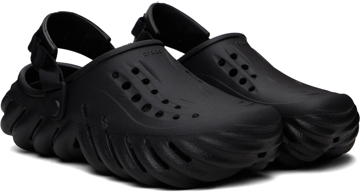 Crocs Black Echo Clogs Crocs