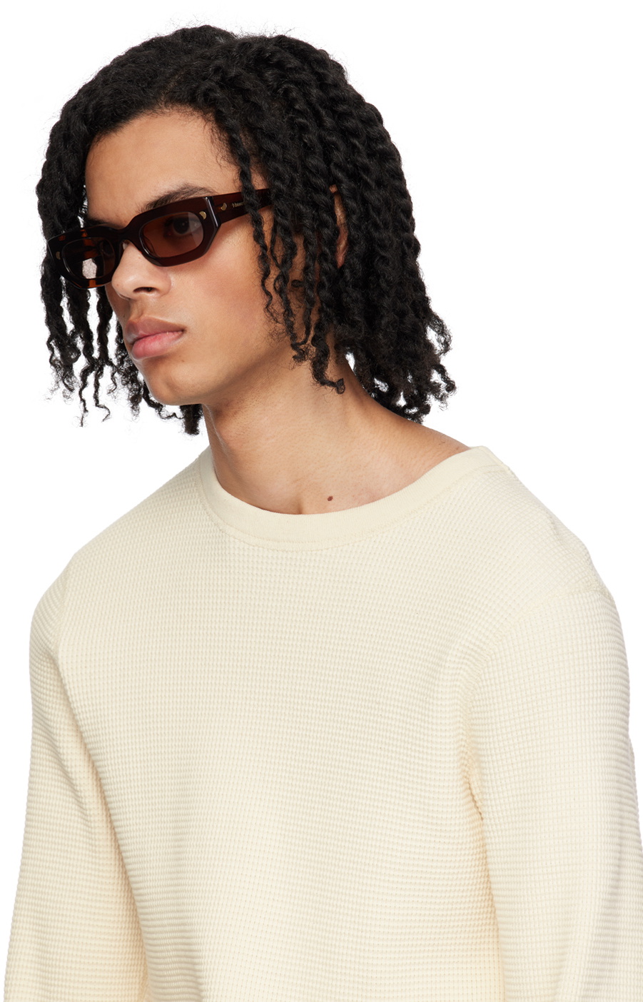 Nanushka Brown Kadee Sunglasses Nanushka