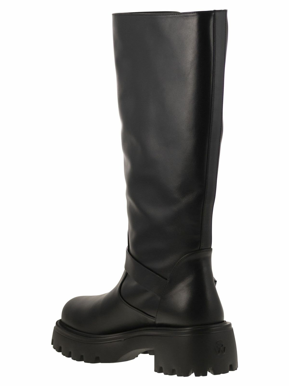 Stuart Weitzman Emerson Moto - Leather Boot Stuart Weitzman