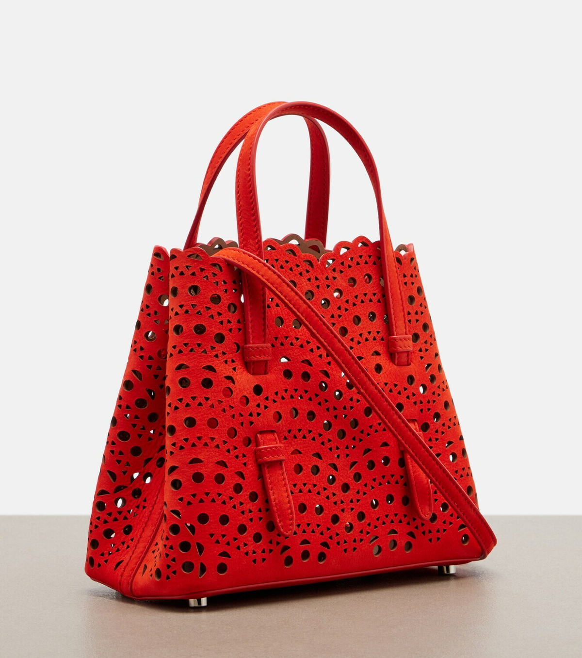 Alaïa Mina 20 Vienne leather tote bag ALAÏA