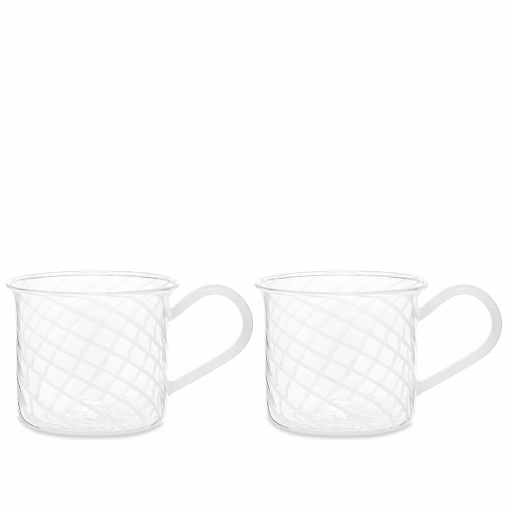 HAY Borosilicate Cup - Set Of 2 in Clear HAY