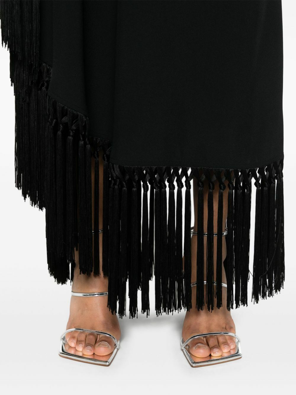 Taller Marmo Black Spritz One Shoulder Dress Taller Marmo
