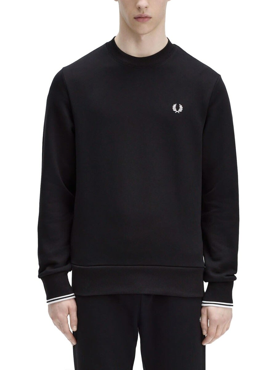 Fred Perry Sweatshirt With Logo Embroidery Fred Perry
