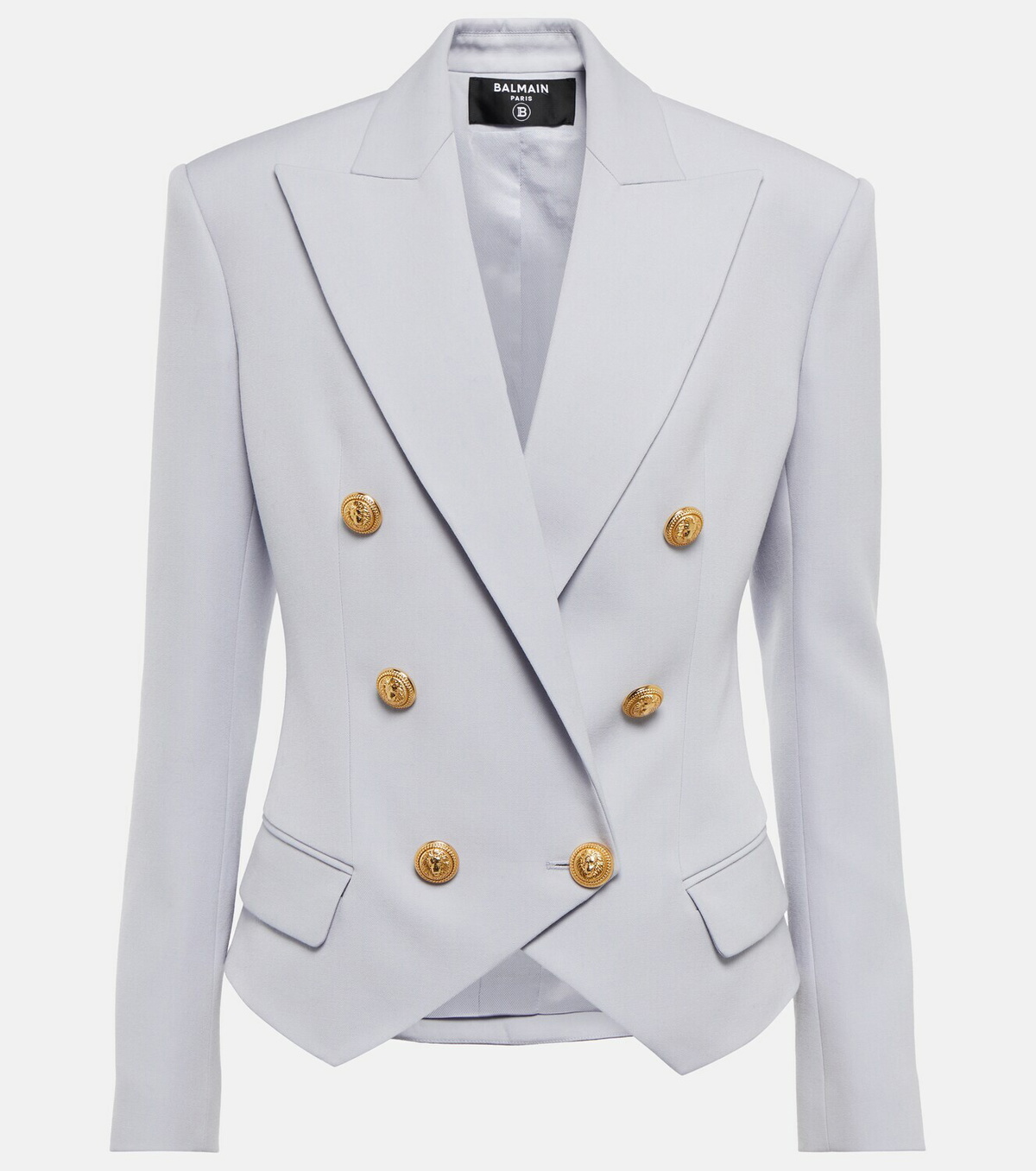 Balmain - Double-breasted wool blazer Balmain
