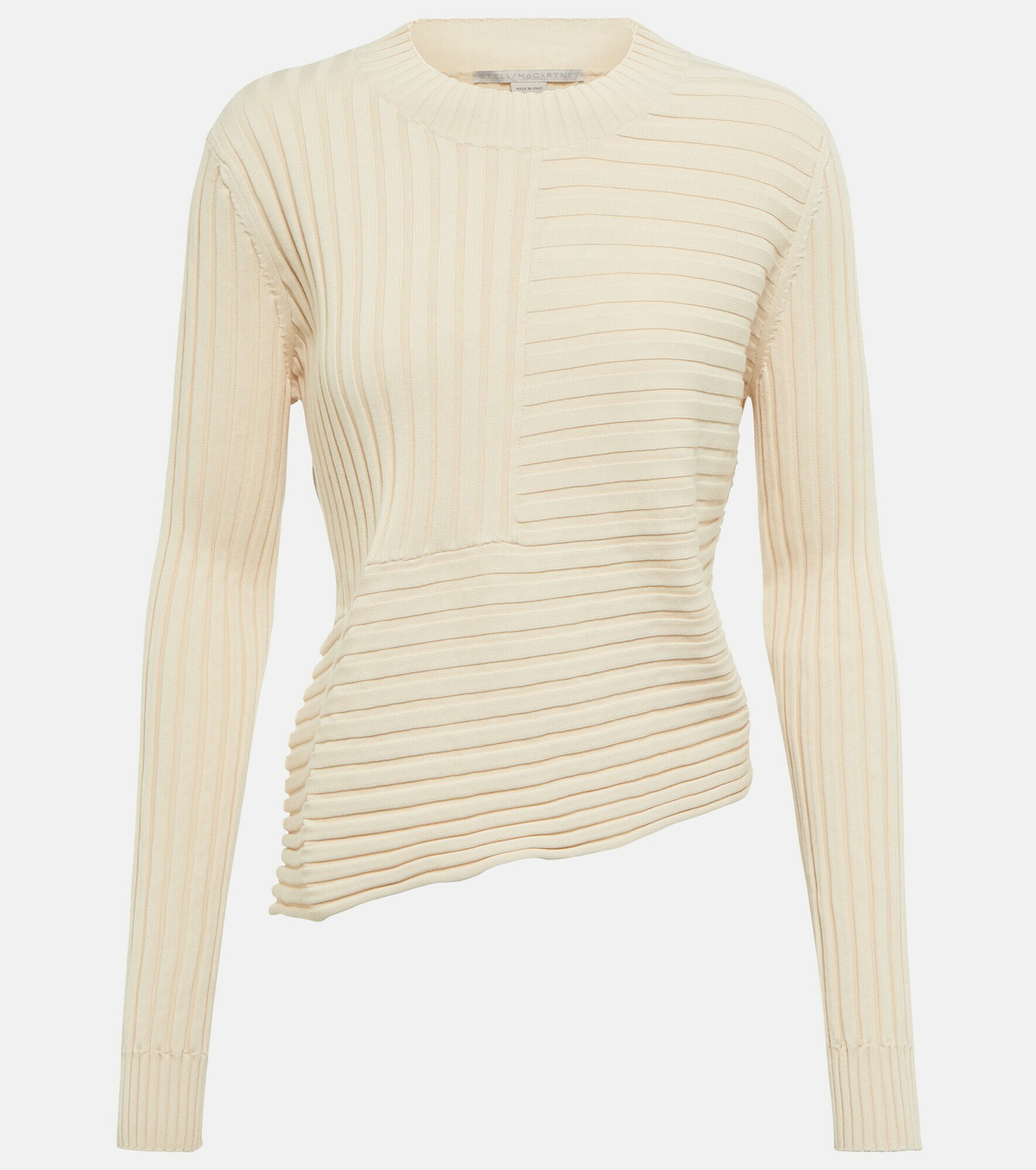 Stella Mccartney Ribbed Knit Sweater Stella Mccartney