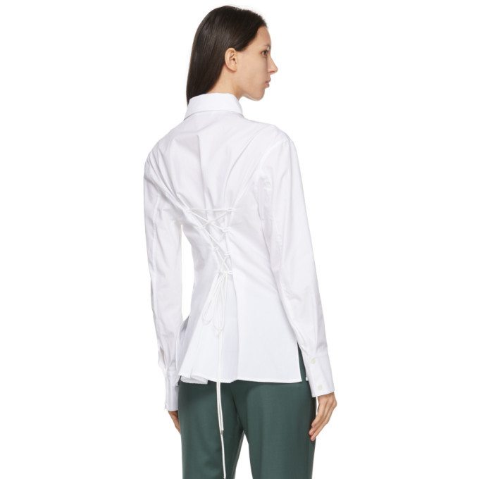 LVIR White Back String Shirt LVIR