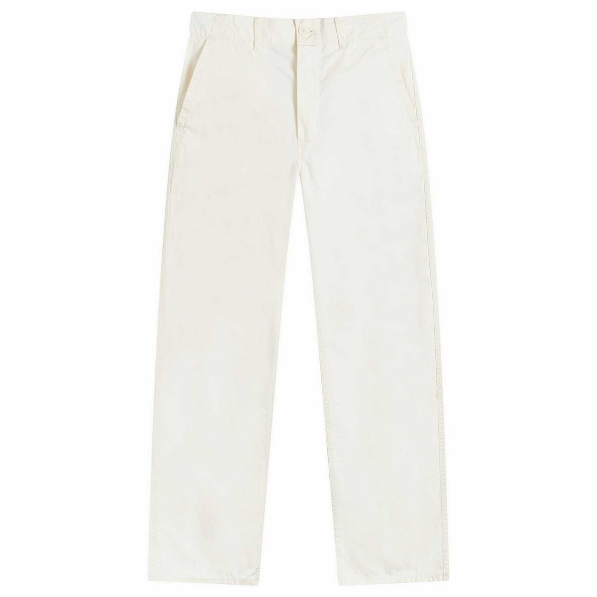 orSlow Men's French Work Pant in Ecru orSlow