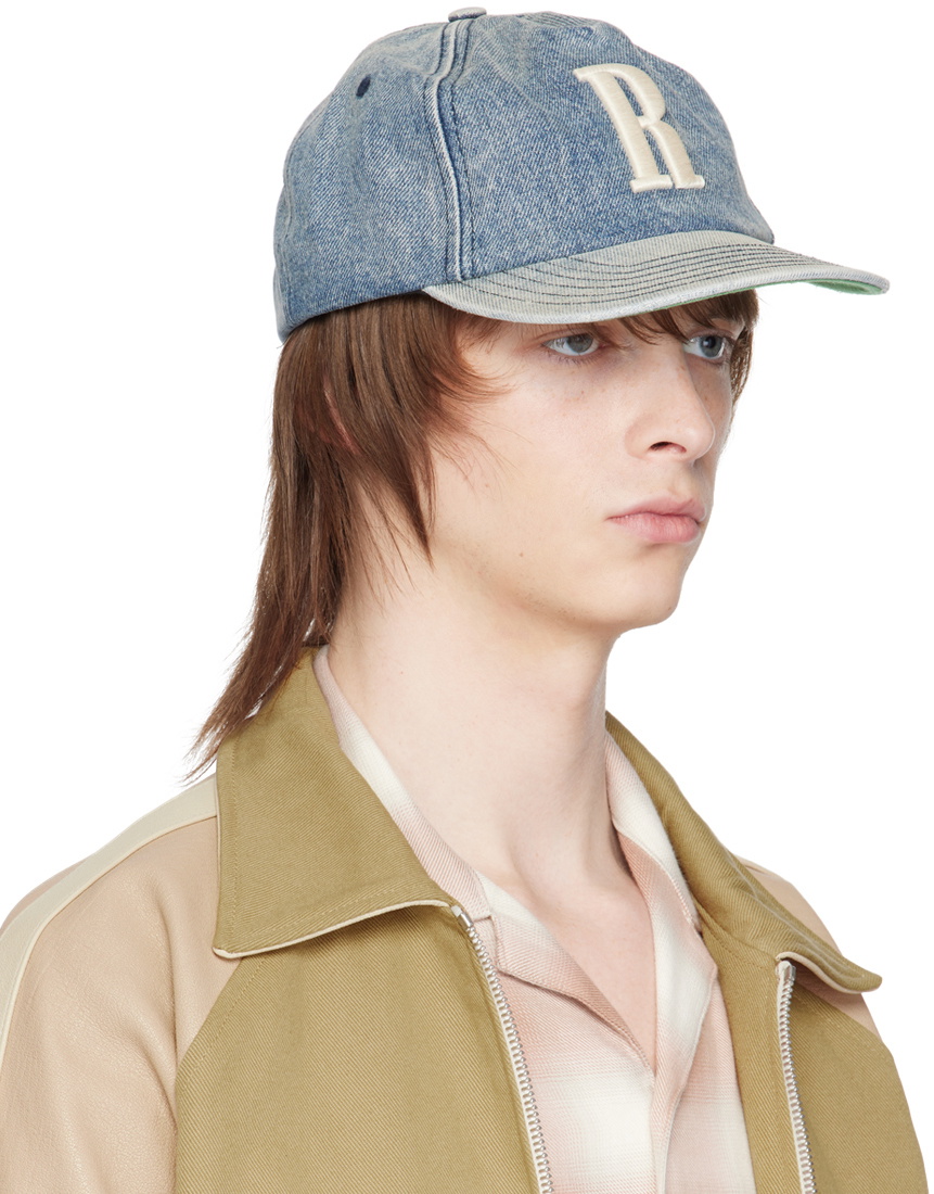 Rhude Blue Logo Cap Rhude