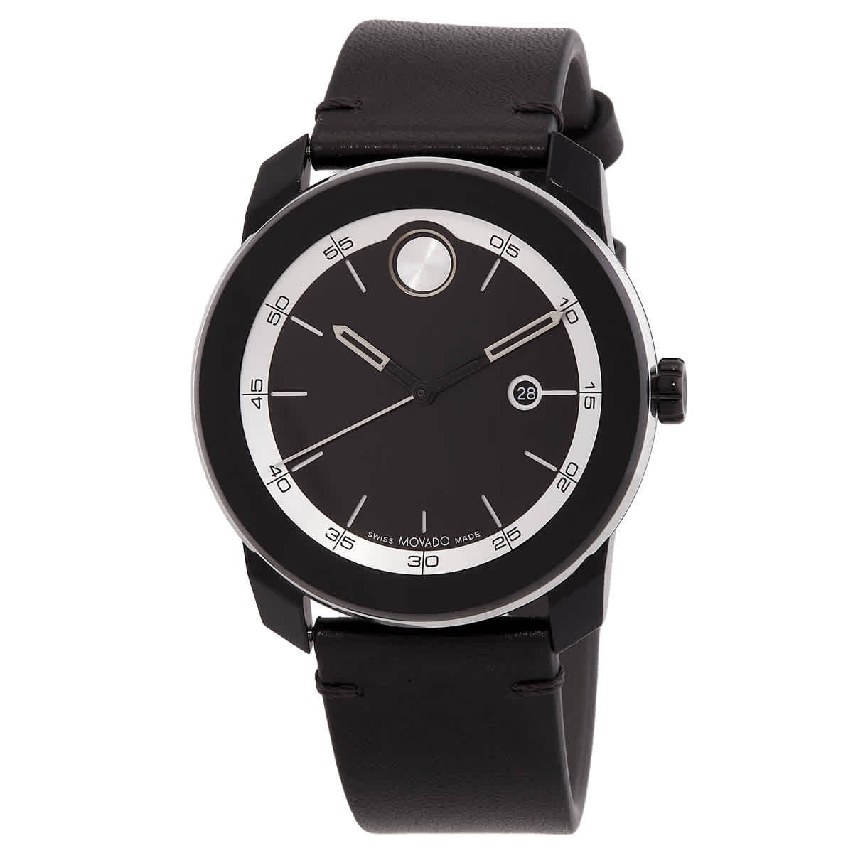 Movado BOLD TR90 Quartz Black Dial Mens Watch 3601154 Movado