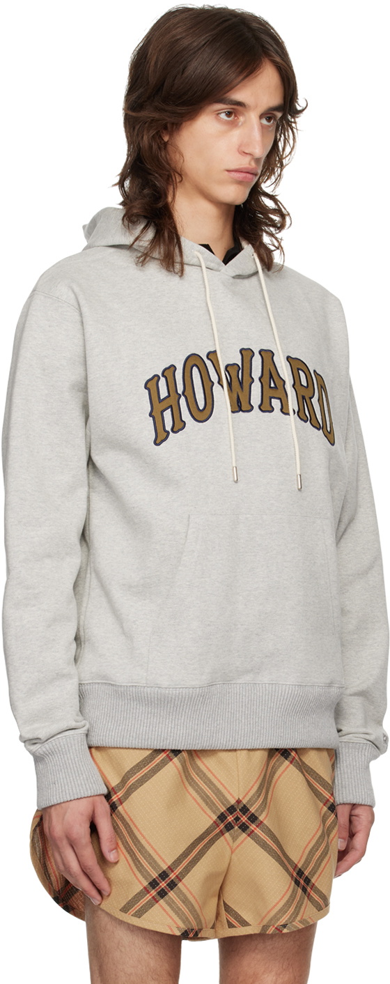 Wales Bonner Gray Howard University Edition 'Howard' Hoodie Wales Bonner