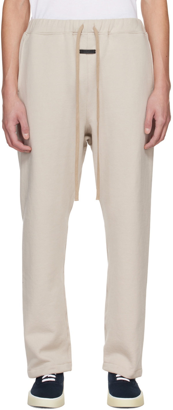 Fear of God Beige Relaxed Sweatpants Fear Of God