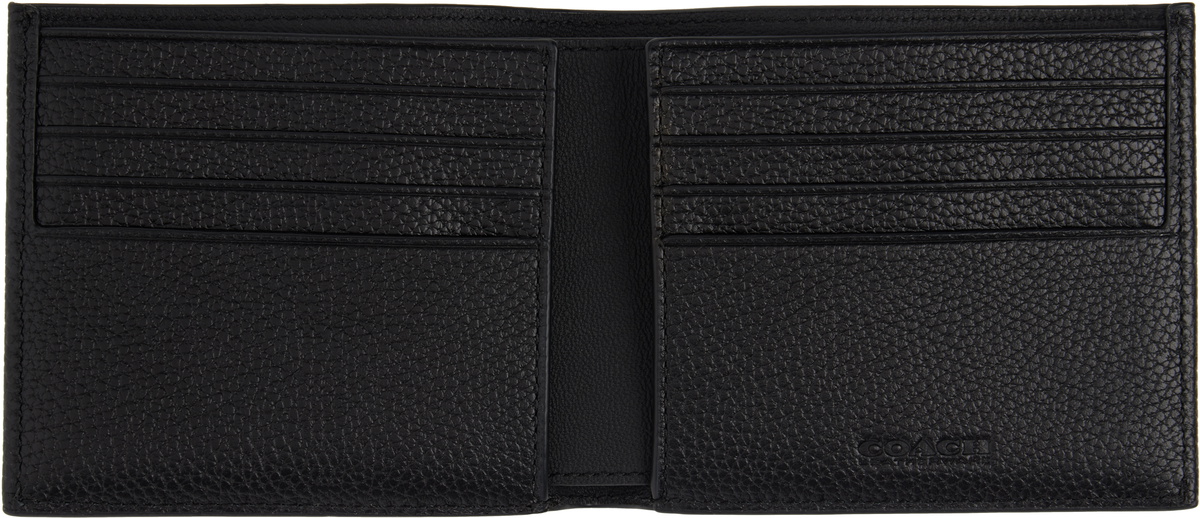 Coach 1941 Black Double Billfold Wallet Coach 1941