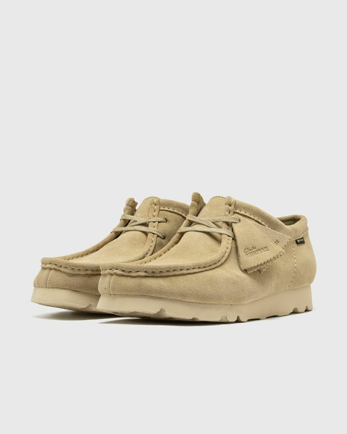 Clarks Originals Wallabee Gtx Beige Casual Shoes Clarks Originals