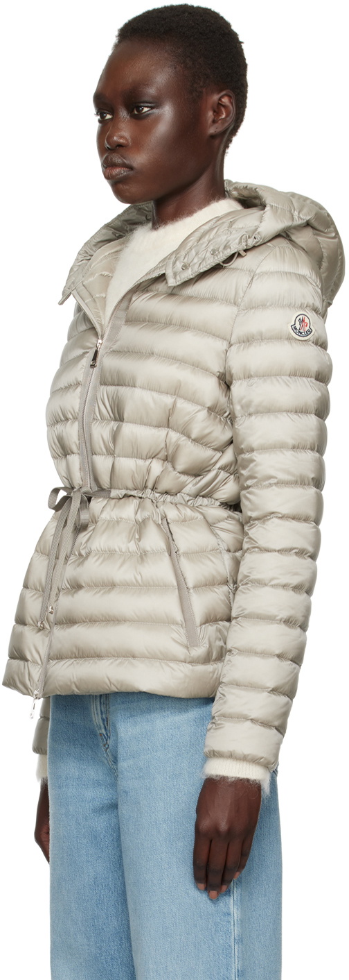Moncler Gray Raie Short Down Jacket Moncler