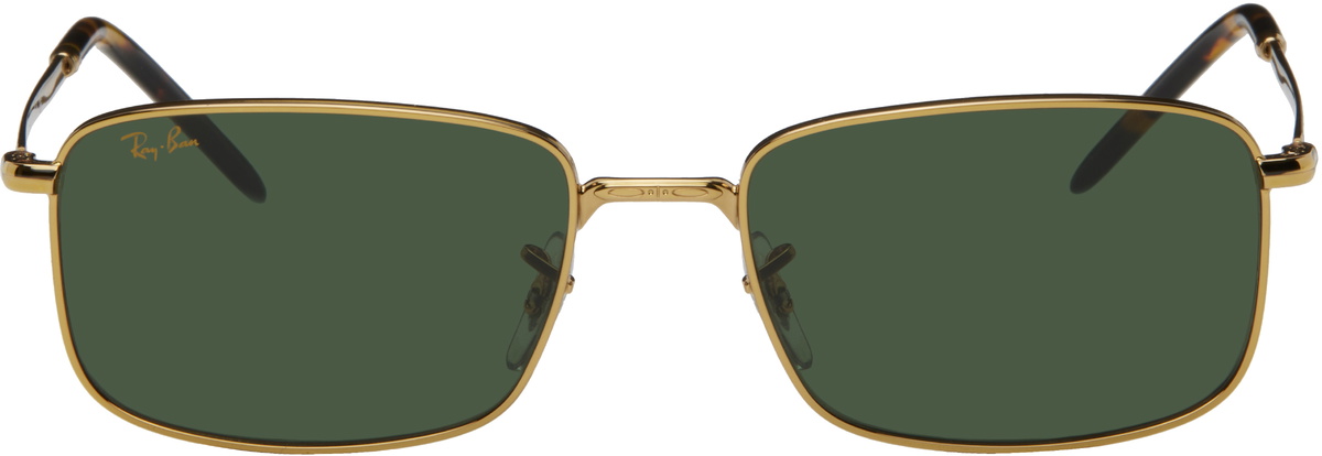 Ray-Ban Gold RB3717 Sunglasses Ray Ban