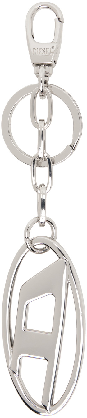 Diesel Silver Holy-C Keychain Diesel