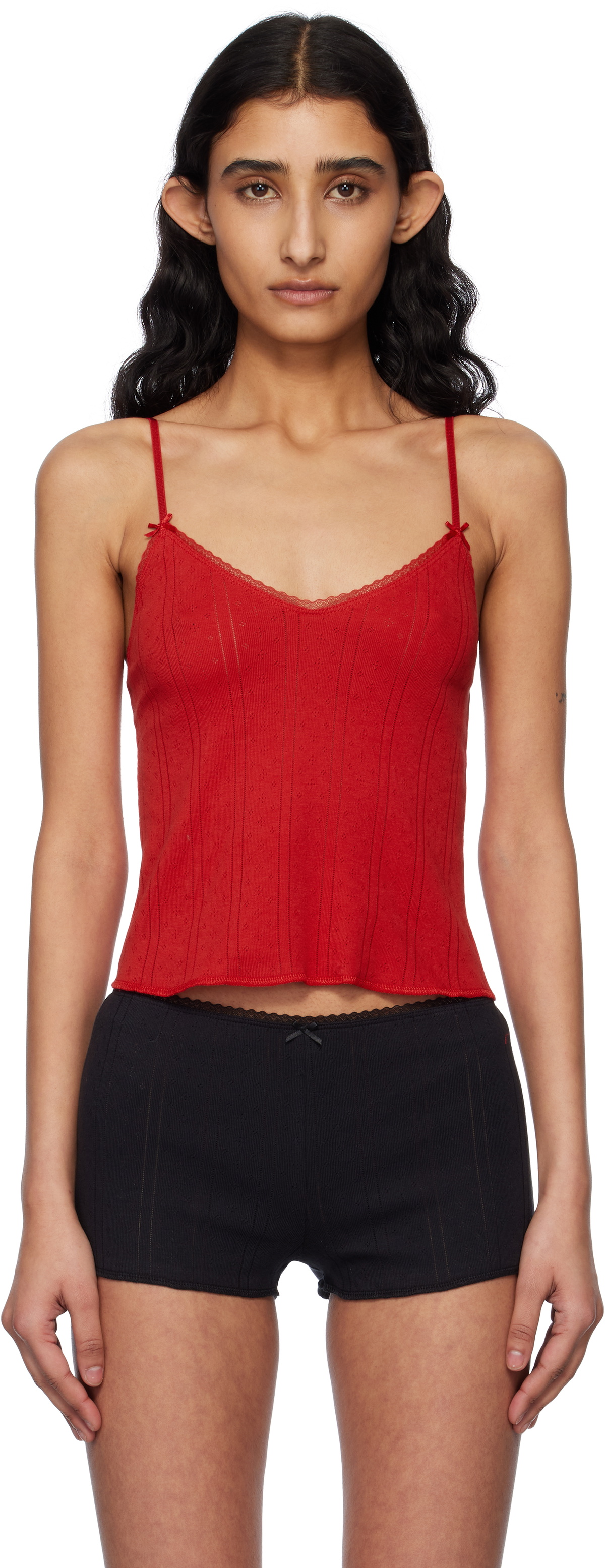 Cou Cou Red 'The Long' Camisole Cou Cou