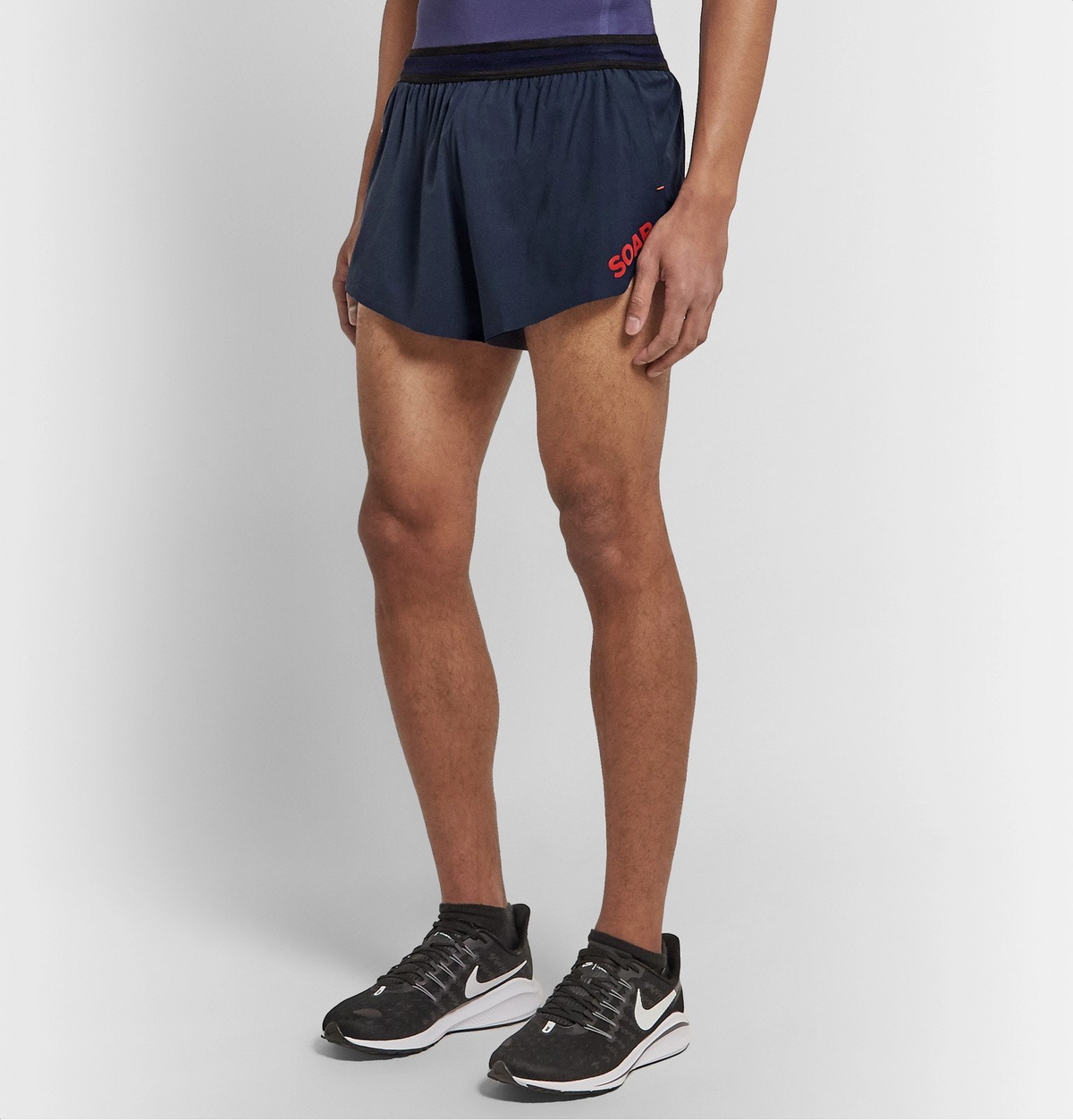 Soar Running - Elite Race Shorts 3.0 Logo-Appliquéd Stretch-Shell ...