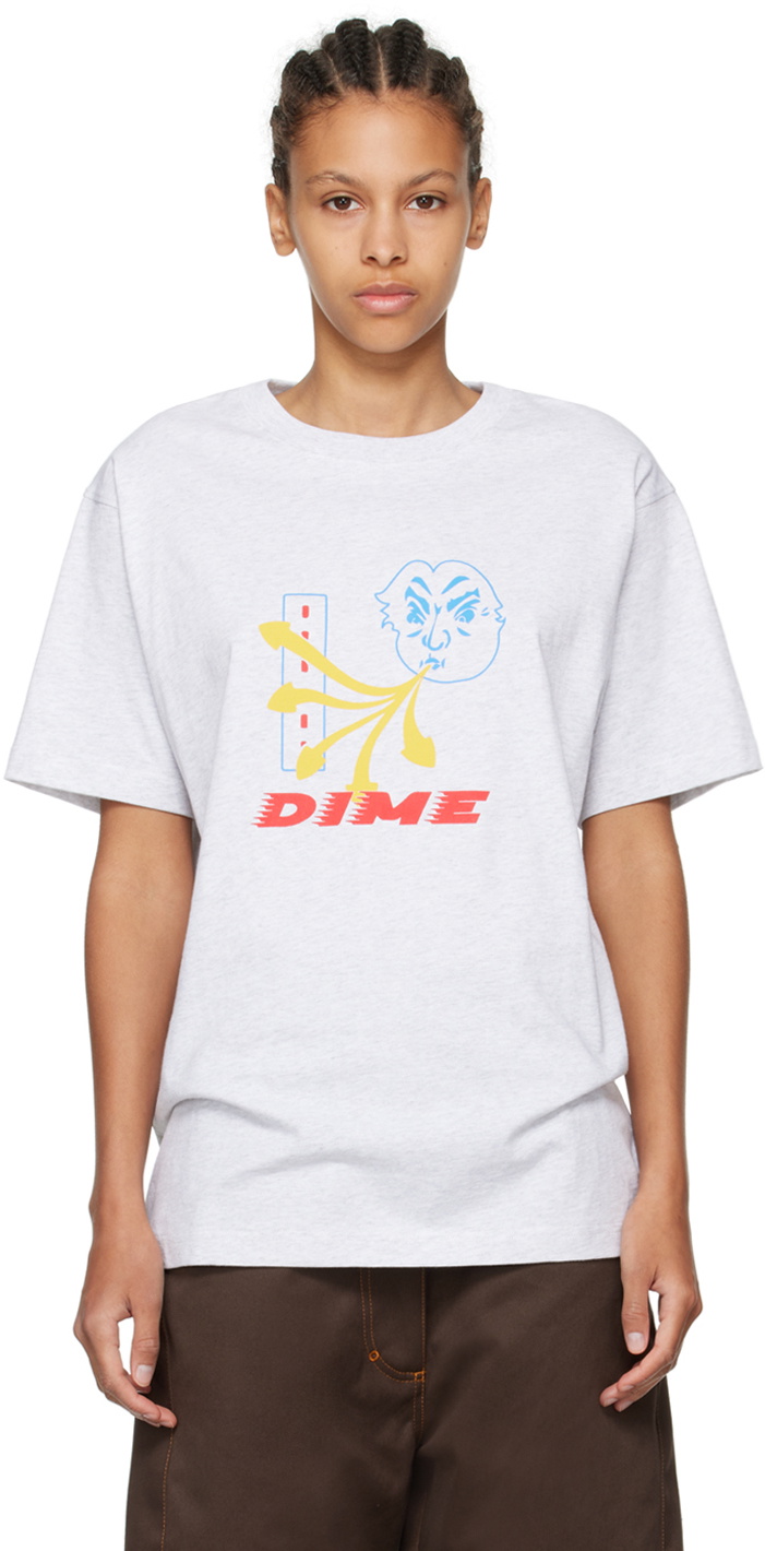 Dime Gray Windy T-Shirt Dime