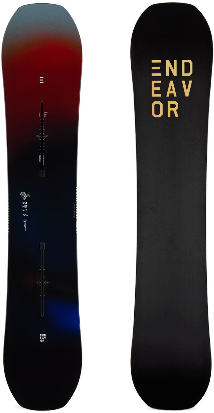Endeavor Snowboards Black & Orange Ranger Snowboard