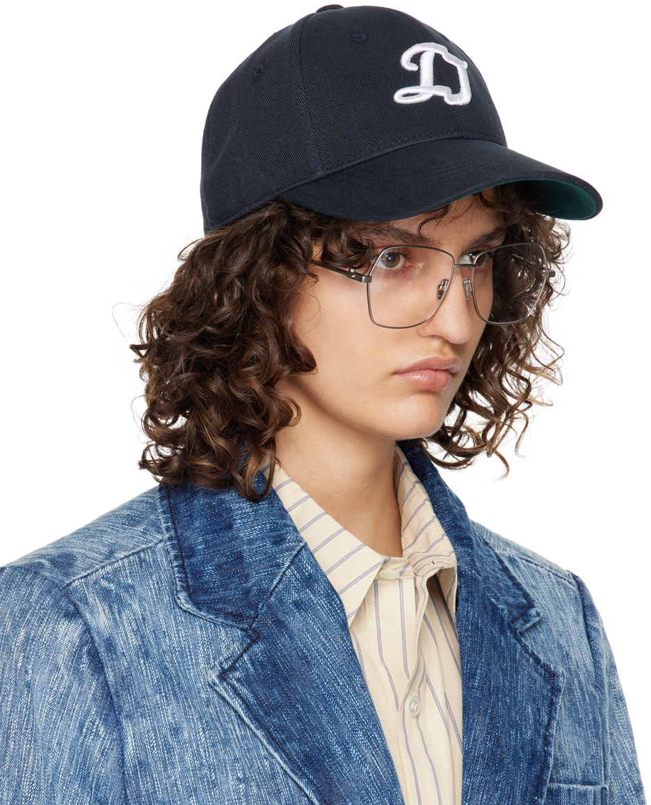 ADER error Navy Embroidered Cap ADER error