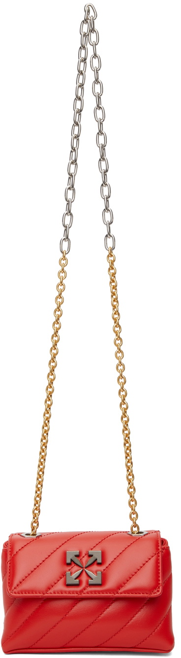 Off-White Red Jackhammer-17 Bag Off-White