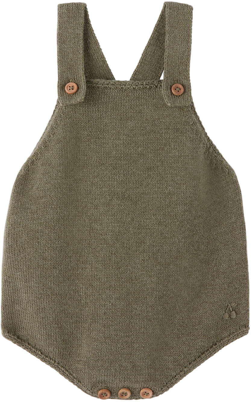Bonpoint Baby Green Tonie Romper Bonpoint