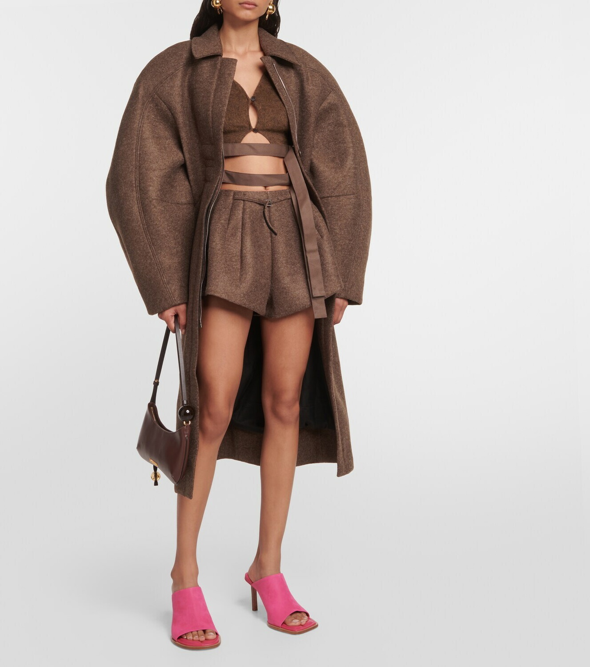 Jacquemus Le Cardigan Alzou mohair-blend cardigan Jacquemus