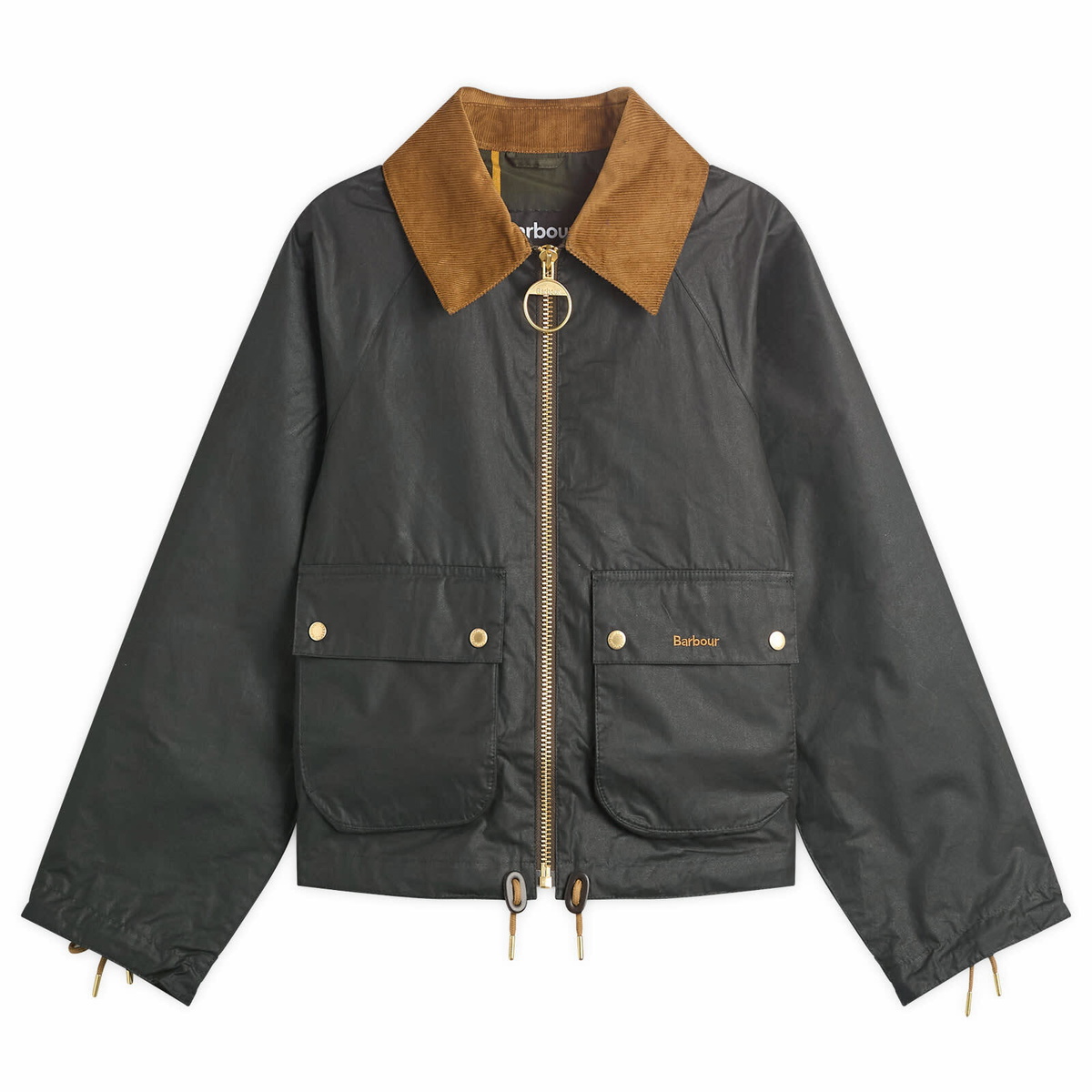 Barbour Women's Marron Wax Jacket in Fern/Ancient Barbour
