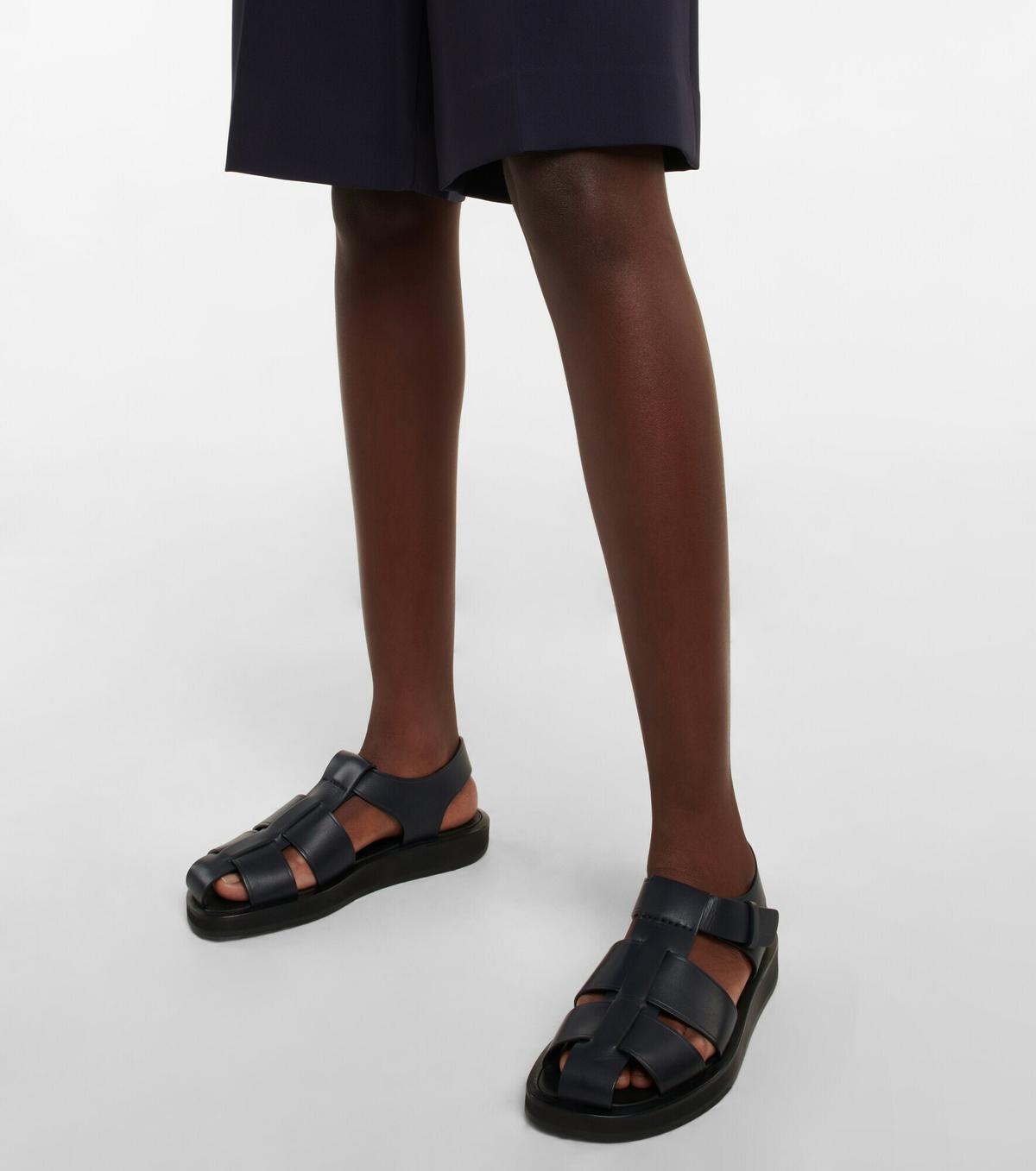 The Row - Fisherman leather sandals The Row
