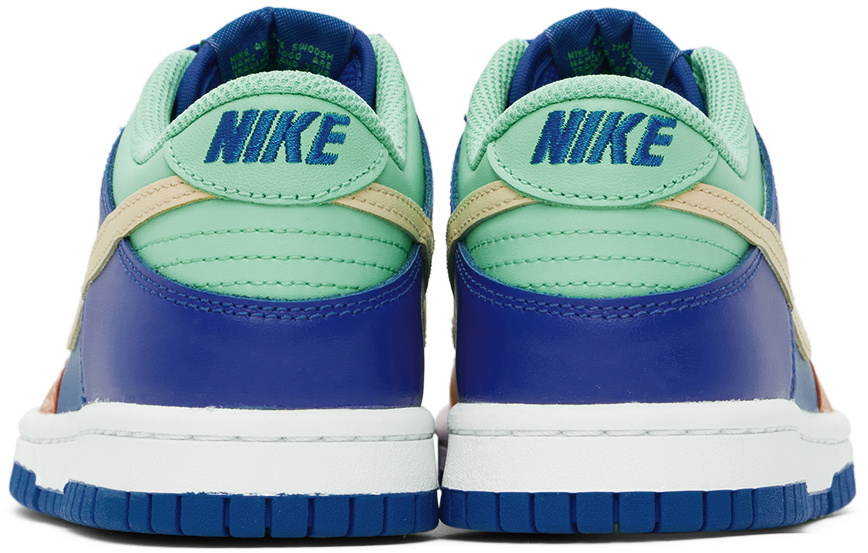 Nike Kids Blue & Pink Dunk Low Big Kids Sneakers Nike