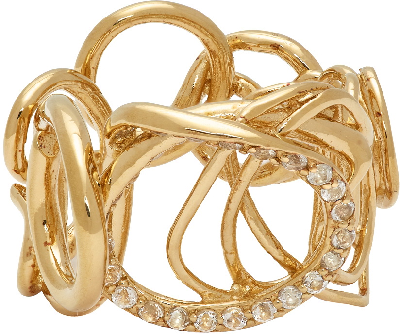 Completedworks Gold Time In Reverse Ring Completedworks