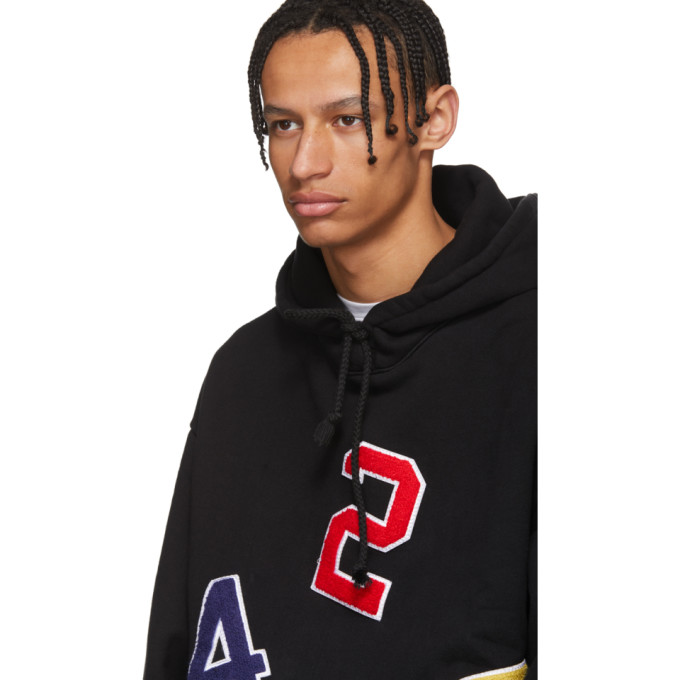 424 Black Ransom Note Hoodie 424