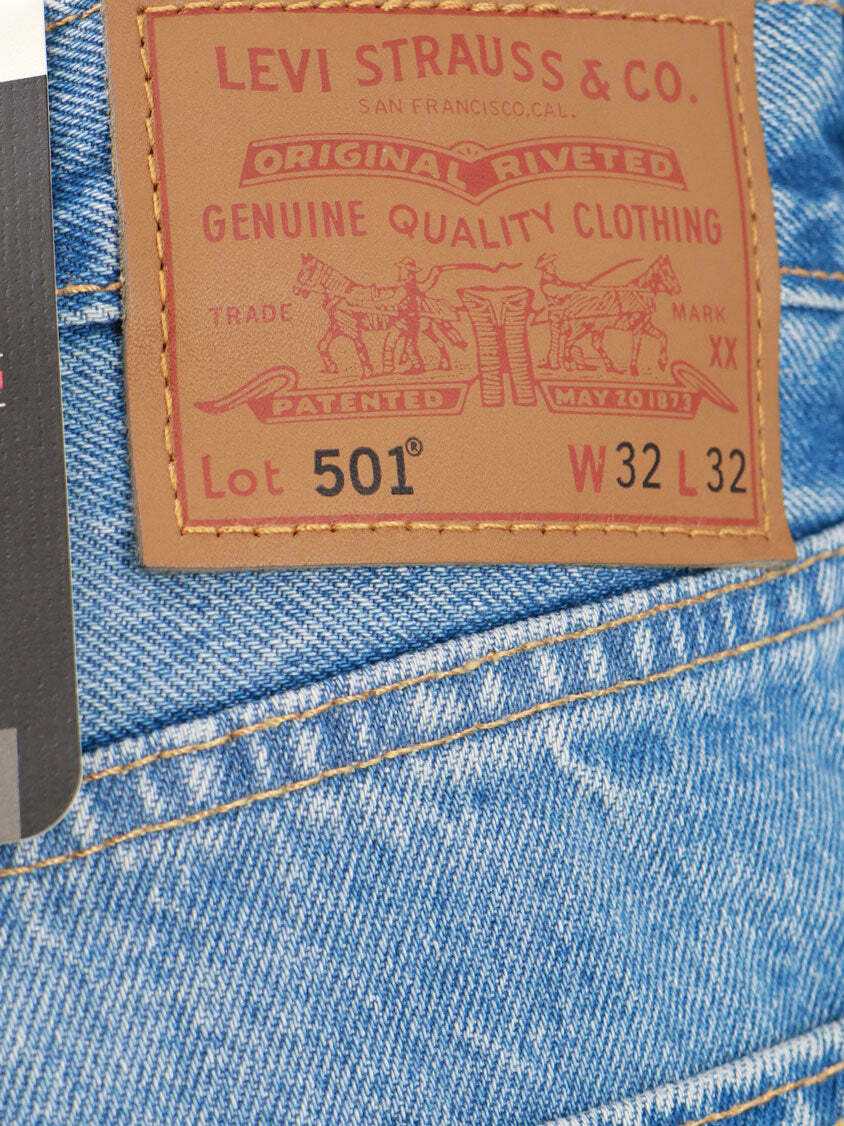 Levi's 501 Blue Mens Levi's Red