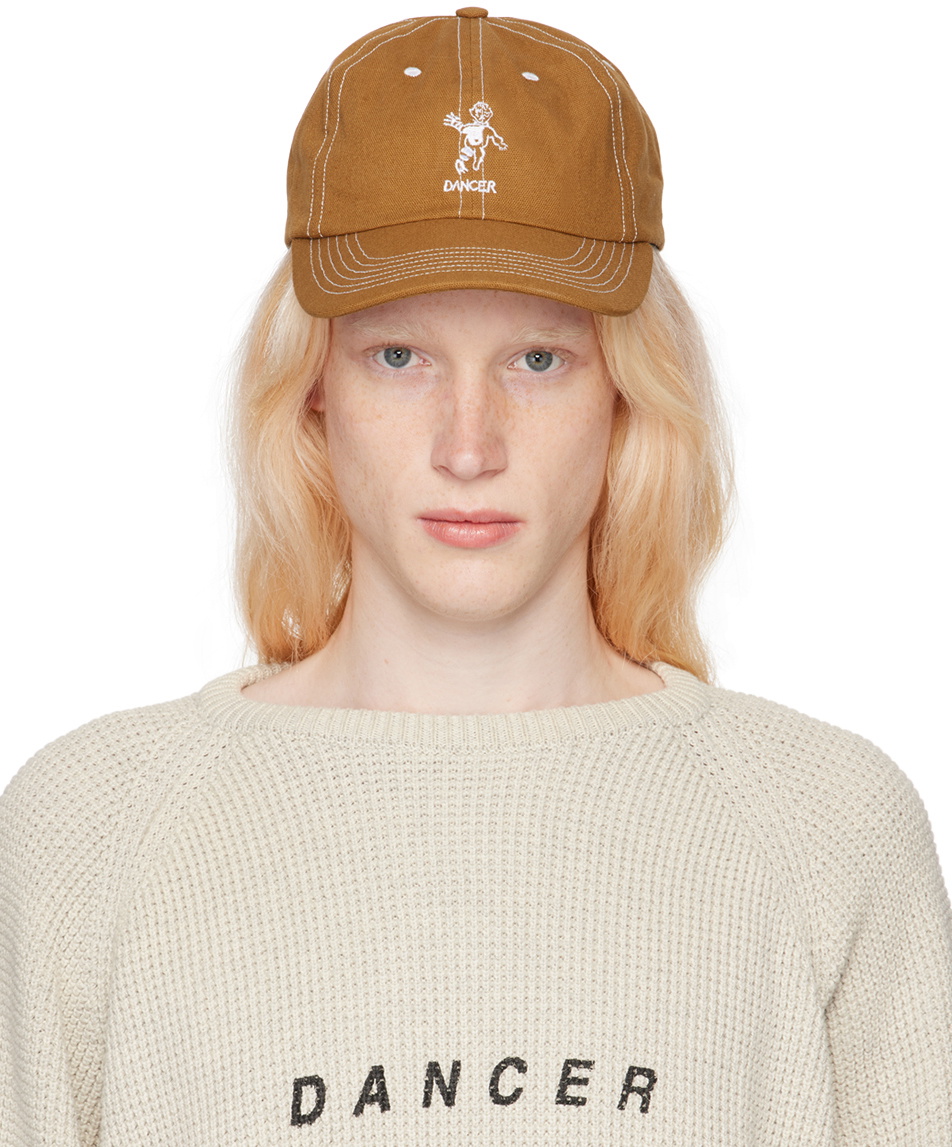 DANCER Tan OG Logo Dad Cap Dancer