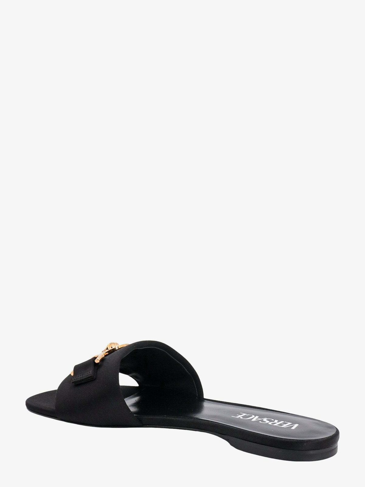 Versace Sandals Black Womens