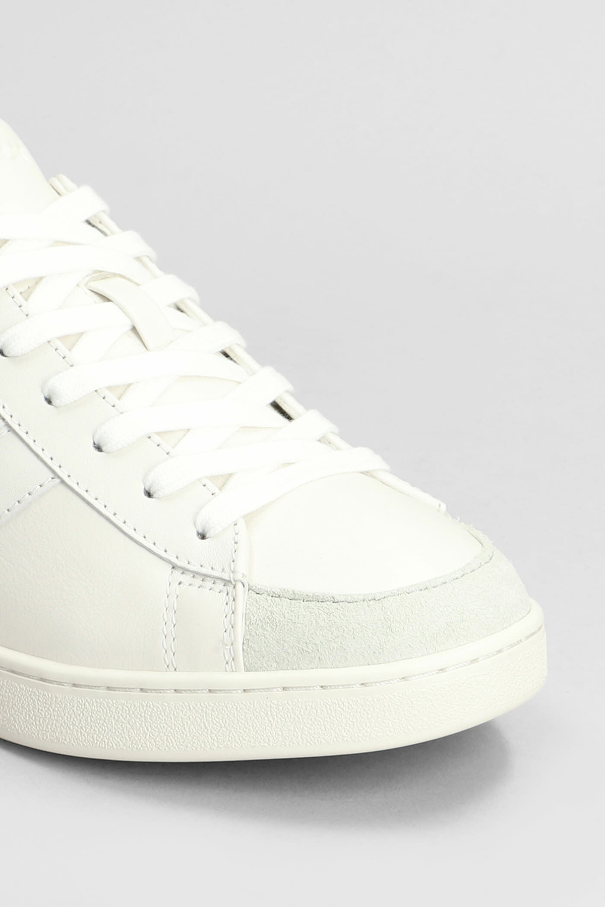 Bally White Leather Sneakers Bally