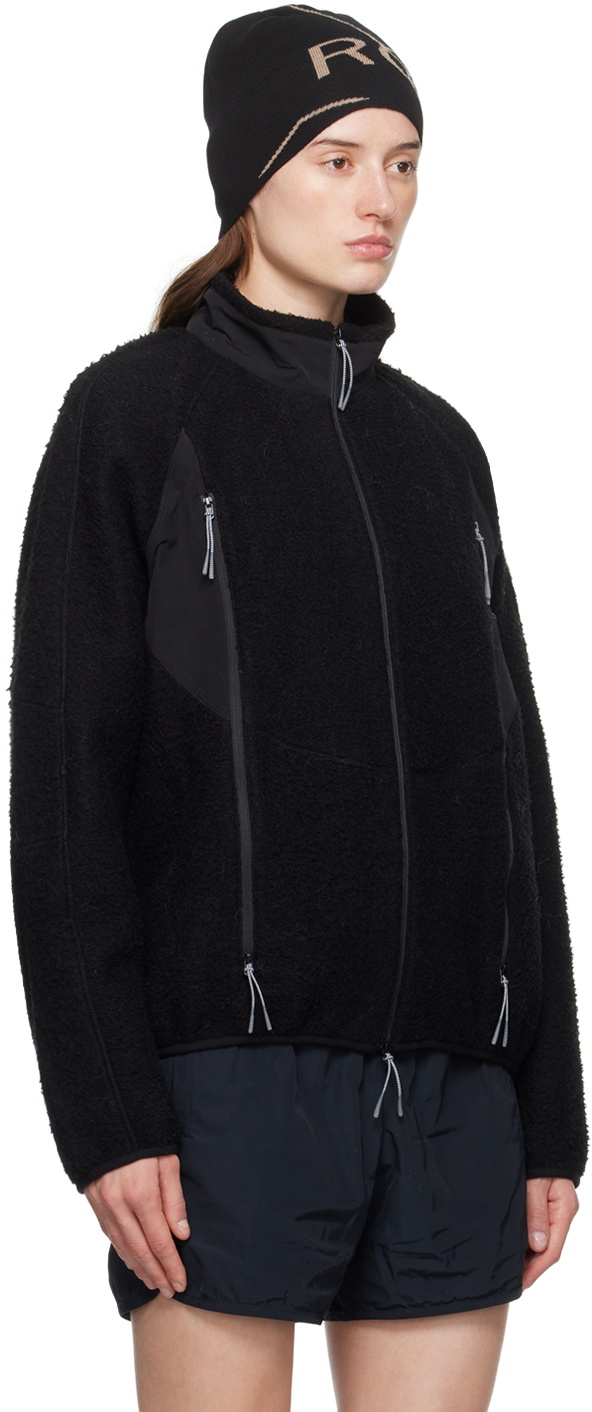 ROA Black Paneled Jacket ROA