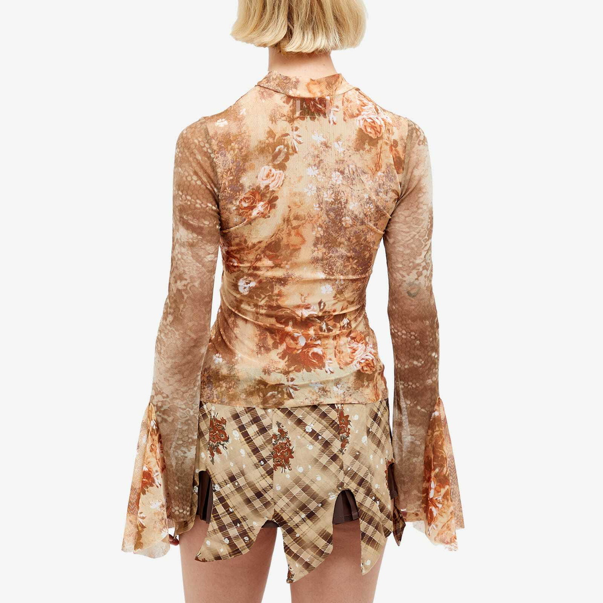 AVAVAV Women's Martha Layering Top in Beige AVAVAV