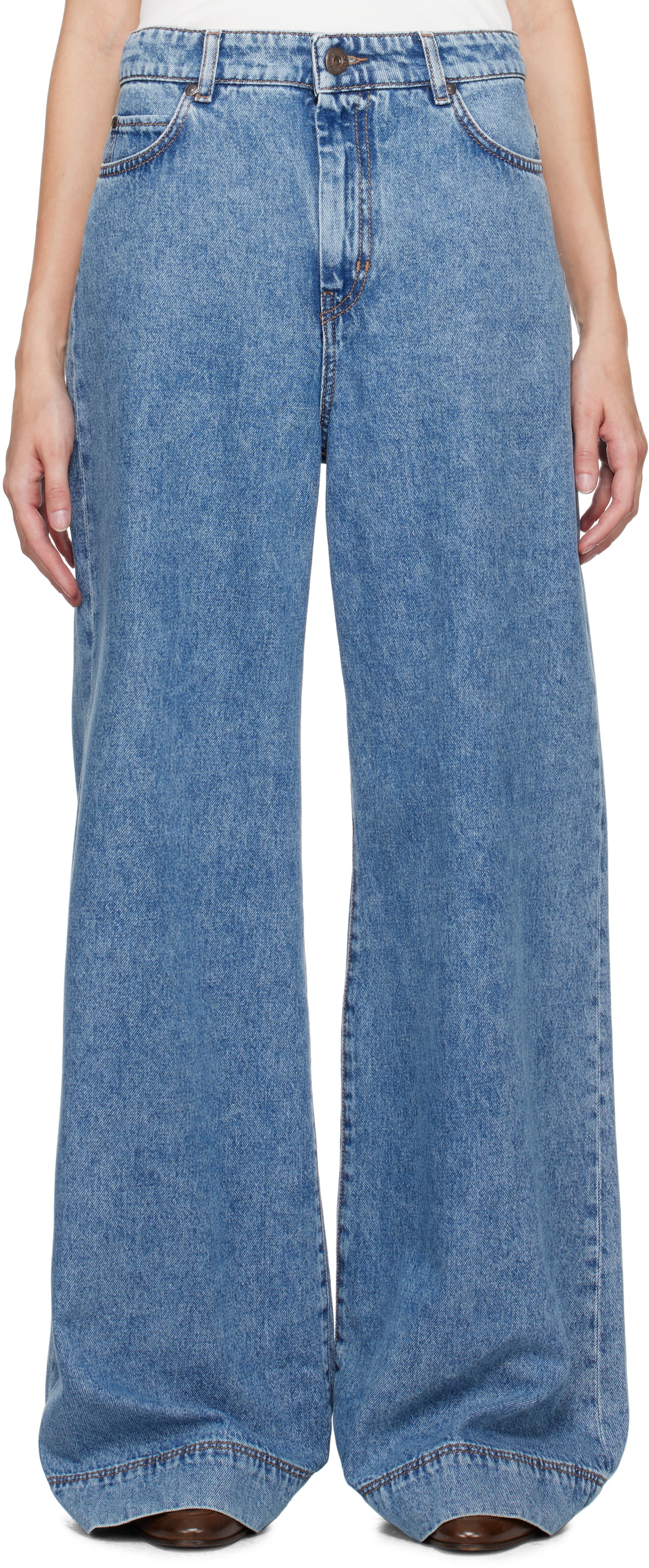 Weekend Max Mara Blue Vega Jeans Weekend Max Mara