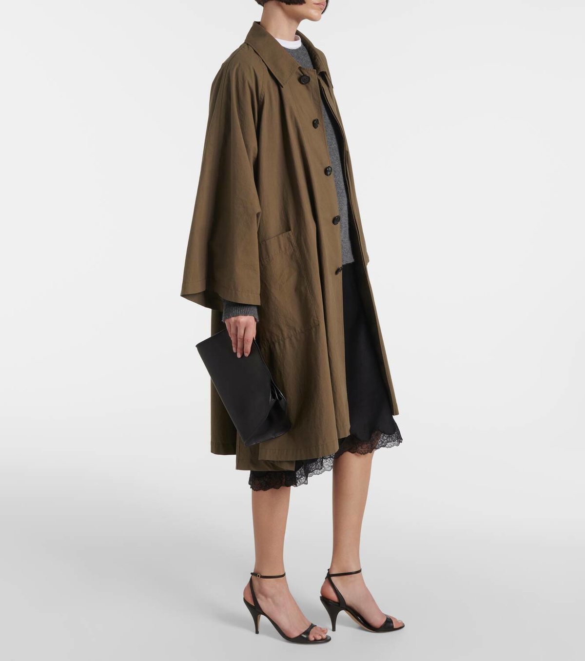 The Row Peggy Small leather shoulder bag The Row