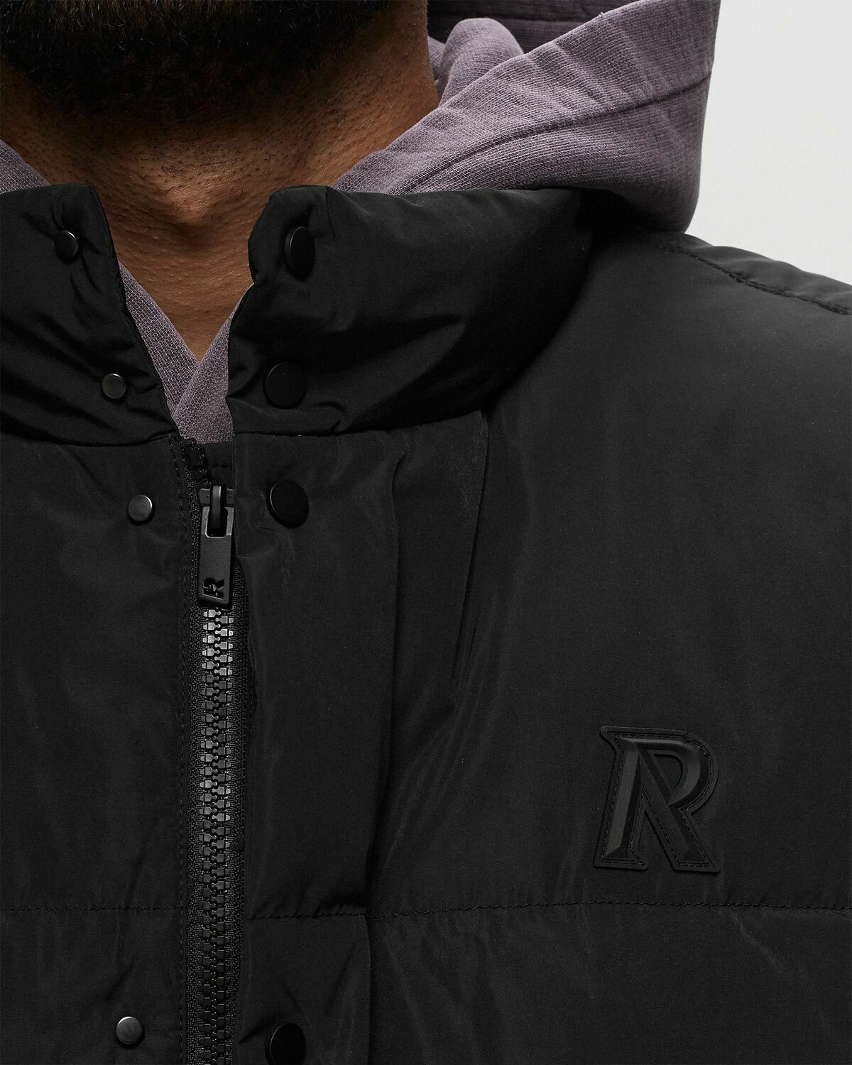 Represent Puffer Gilet Black Vests Represent