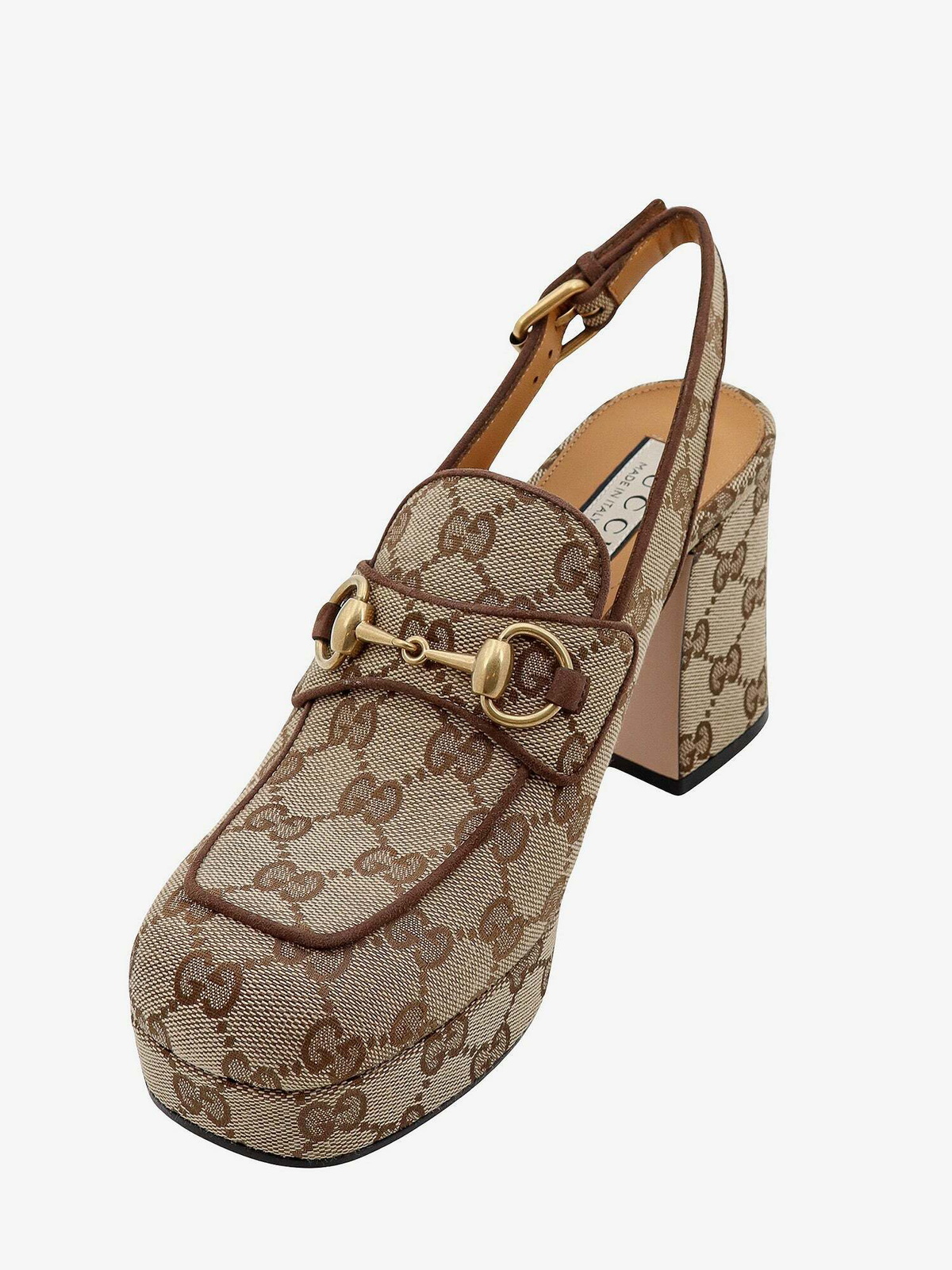 Gucci Mule Beige Womens Gucci