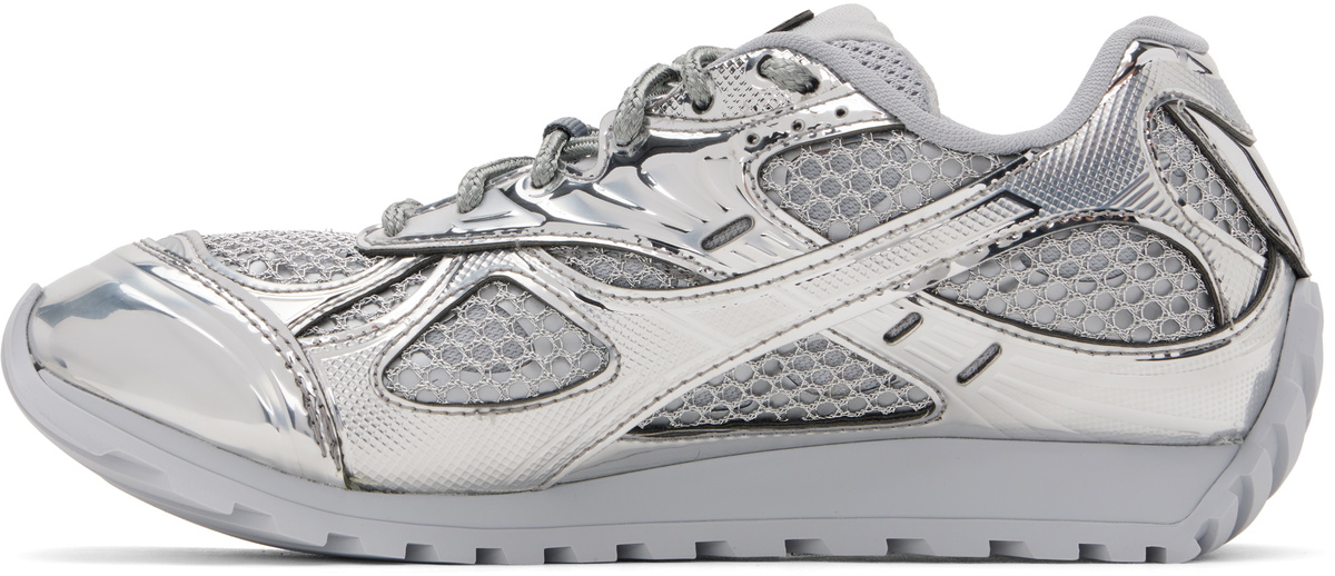 Bottega Veneta Silver Orbit Sneakers Bottega Veneta