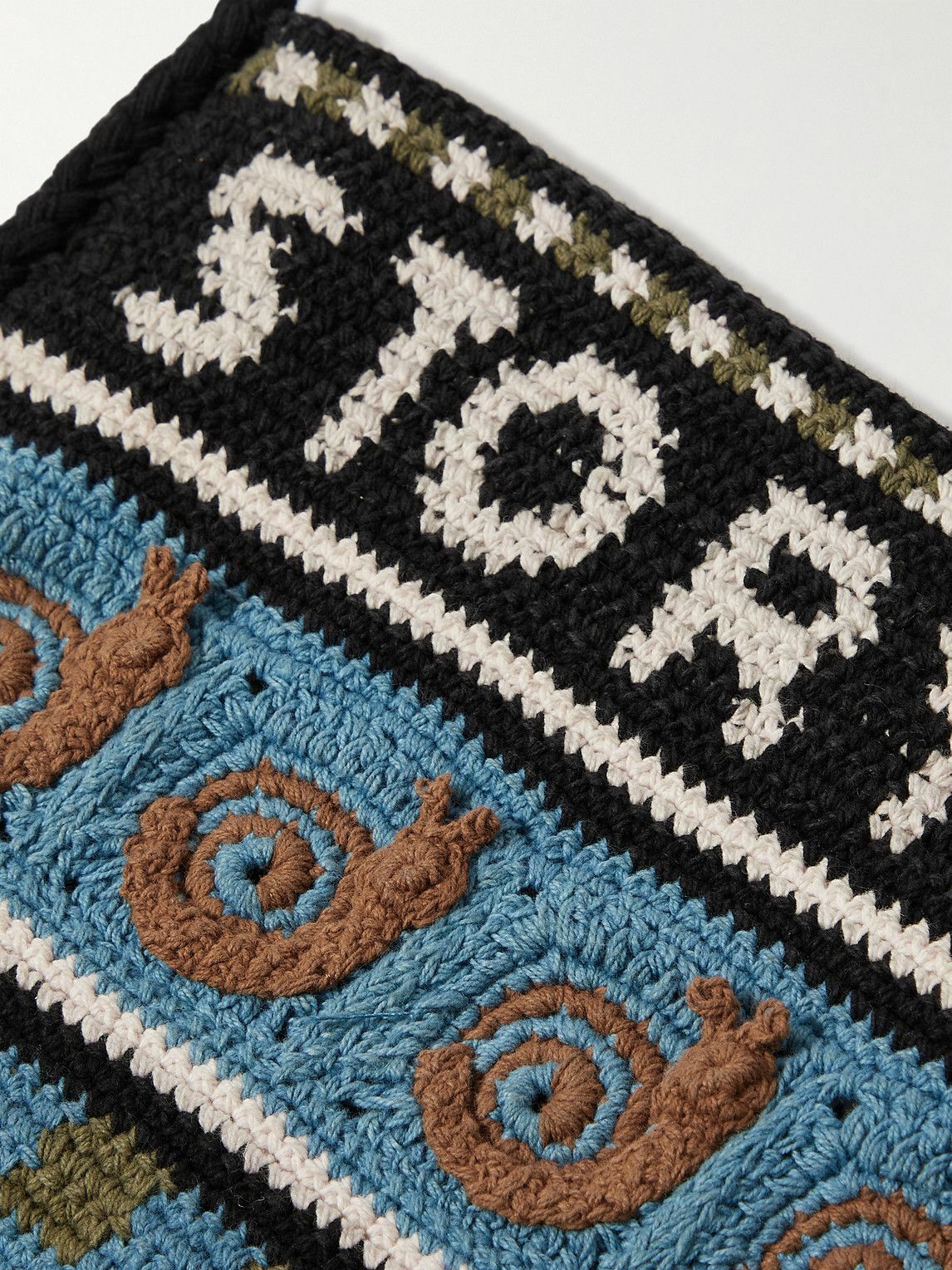 Story Mfg. - Crocheted Organic Cotton Messenger Bag Story Mfg.