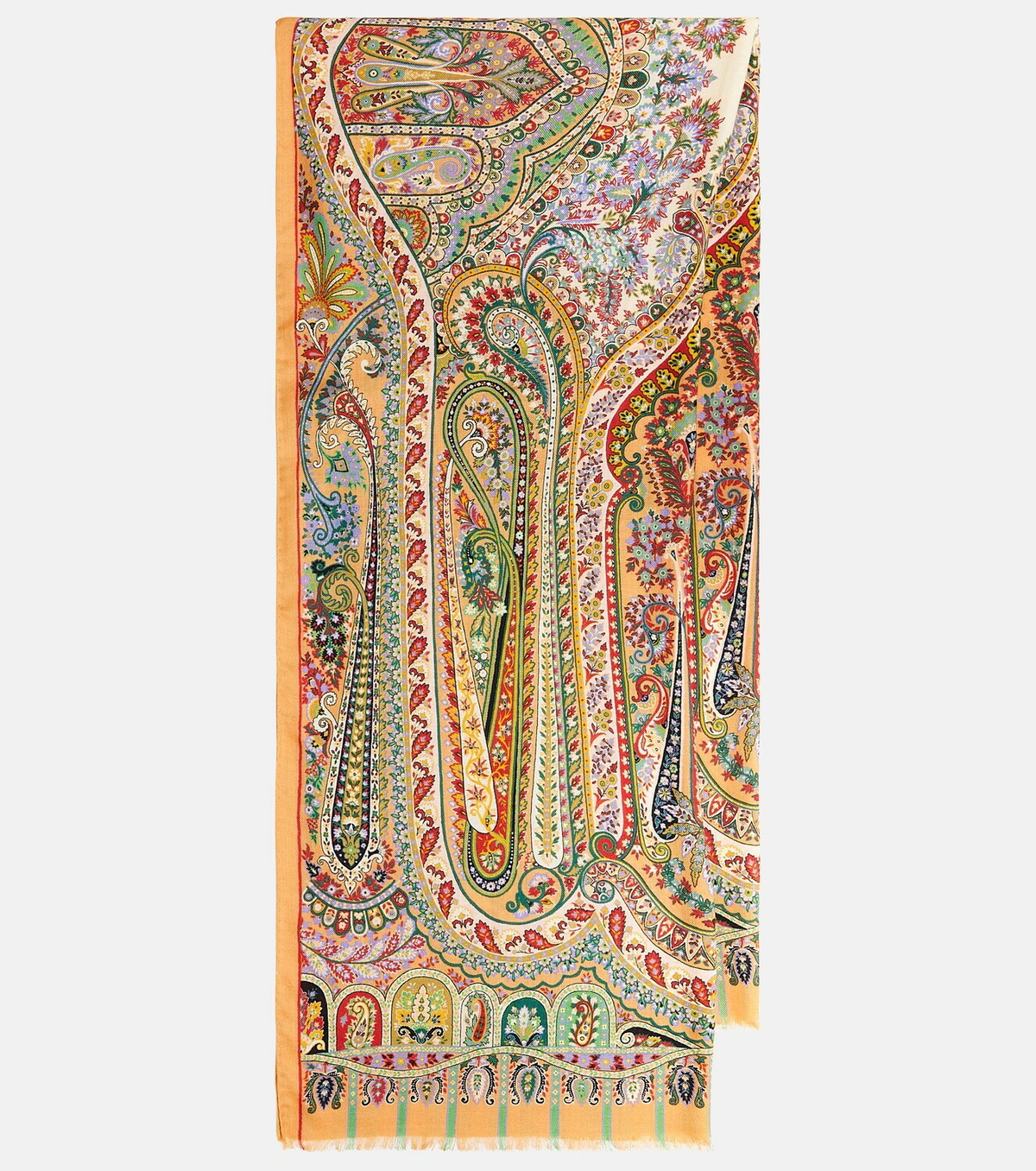 Etro Printed cashmere and silk scarf Etro