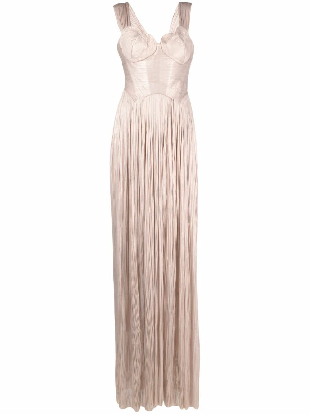 Maria Lucia Hohan Pink Sabina Pleated Maxi Gown Maria Lucia Hohan