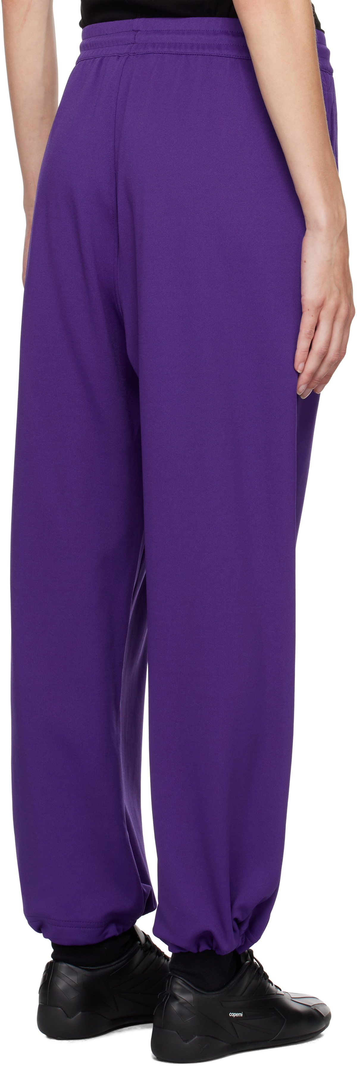 Y-3 Purple 3-Stripes Track Pants Y-3