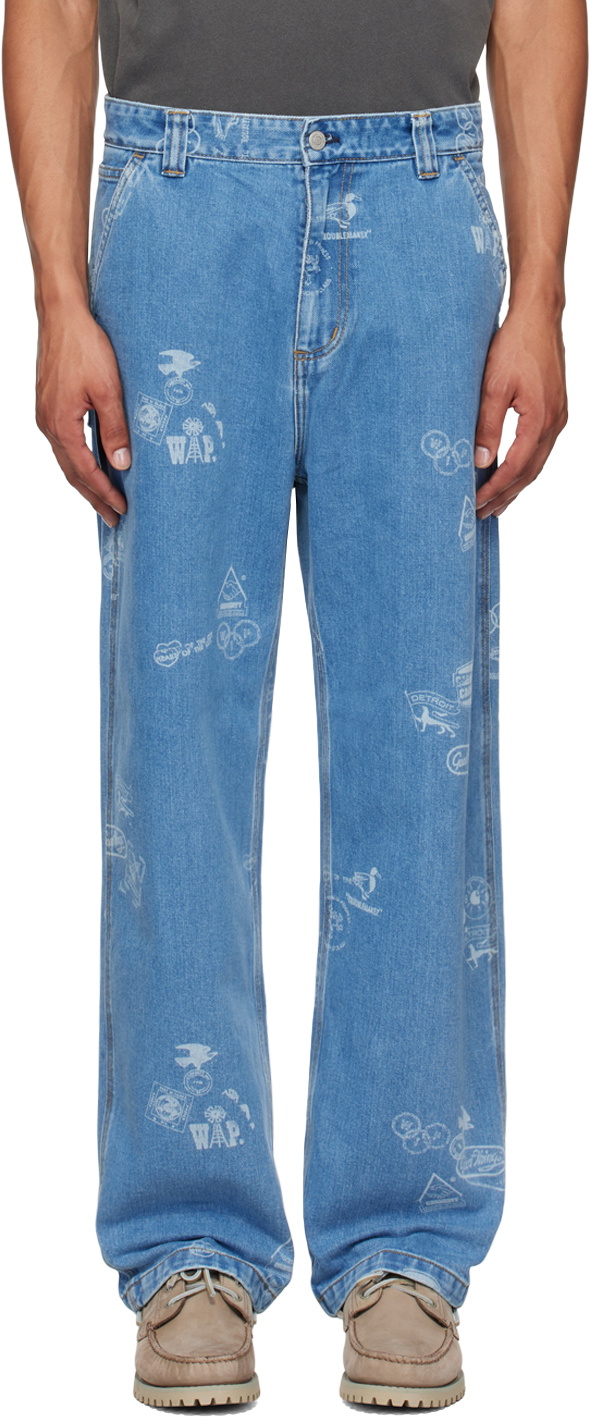 Carhartt Work In Progress Blue Stamp Jeans Carhartt WIP
