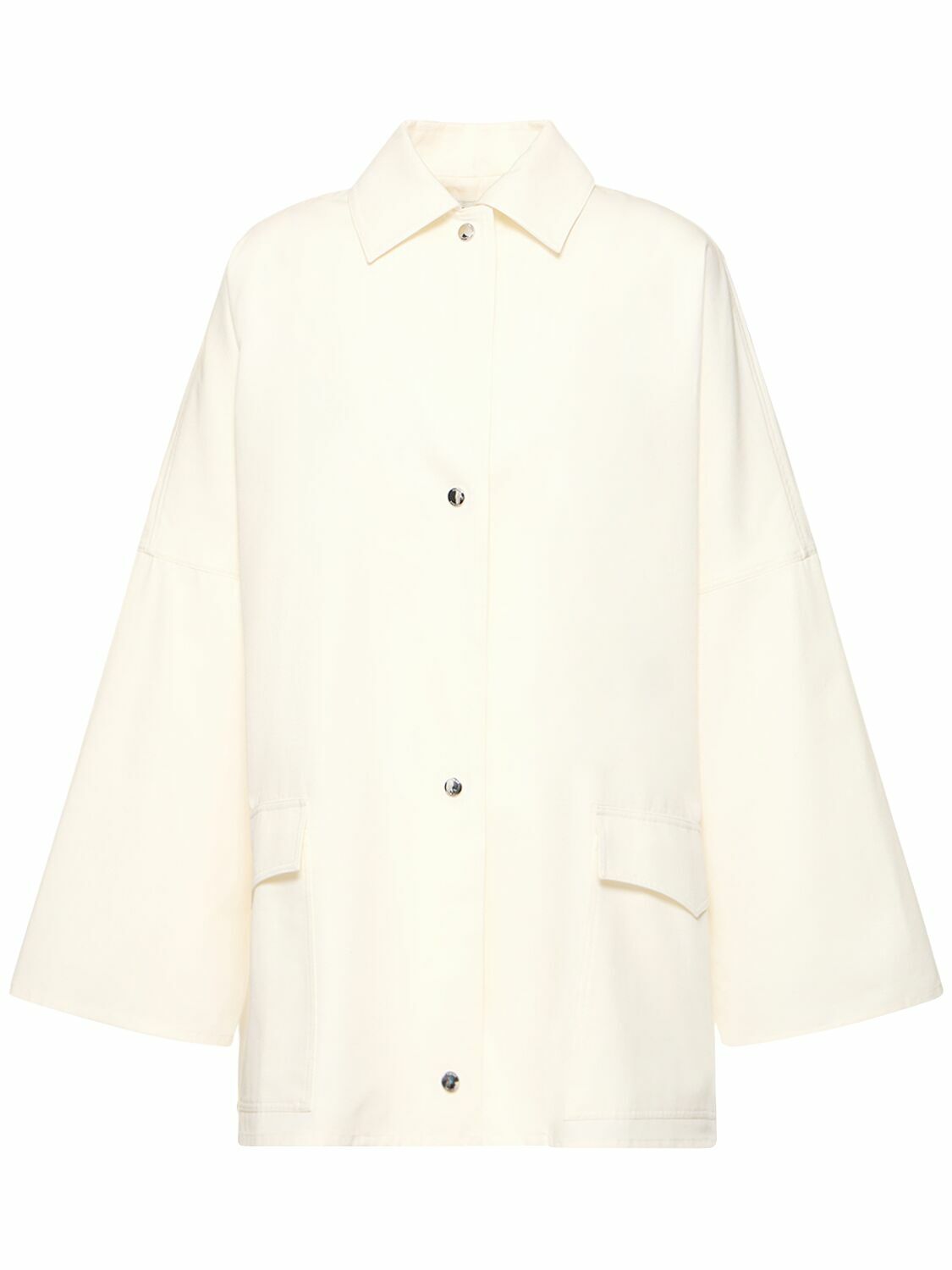 TOTEME - Structured Cotton Twill Overshirt Toteme